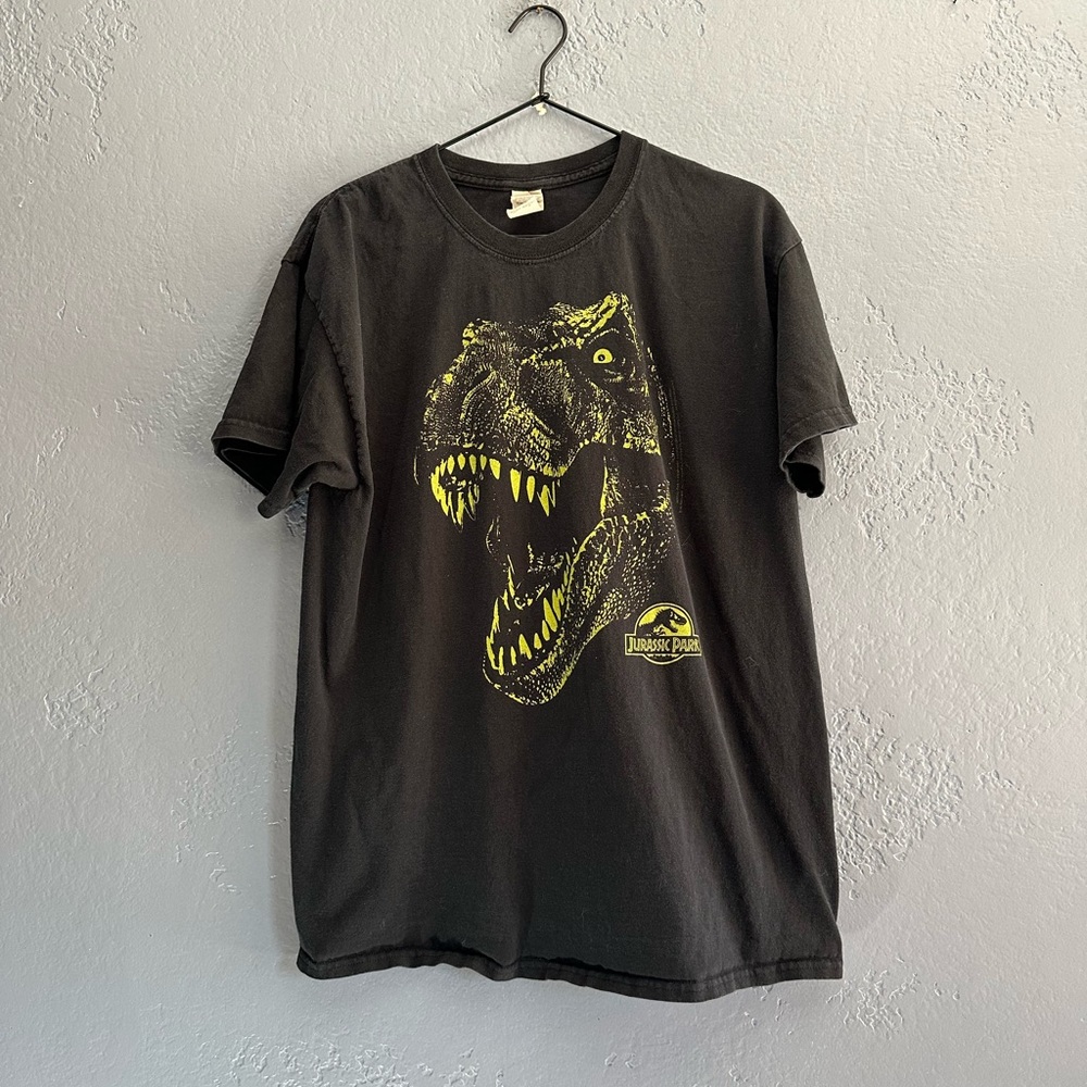 Vintage Y2k Jurassic Park Rex Mount T-Shirt Size L - Gem